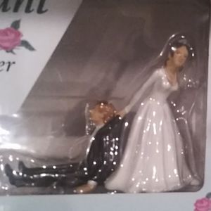 Accoutrements | Party Supplies | Reluctant Groom Wedding Cake Topper ...